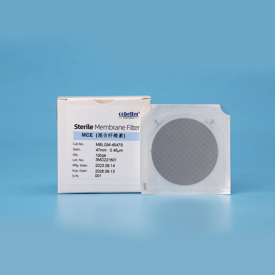Sterile Gridded Black MCE Membrane Filters – Cobetter