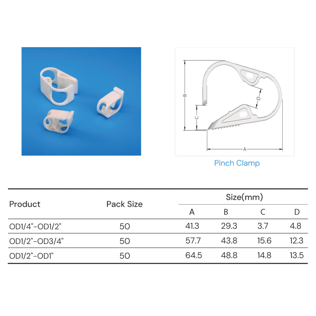 Tubing Pinch Clamp Adjustable for Flow Control – Cobetter